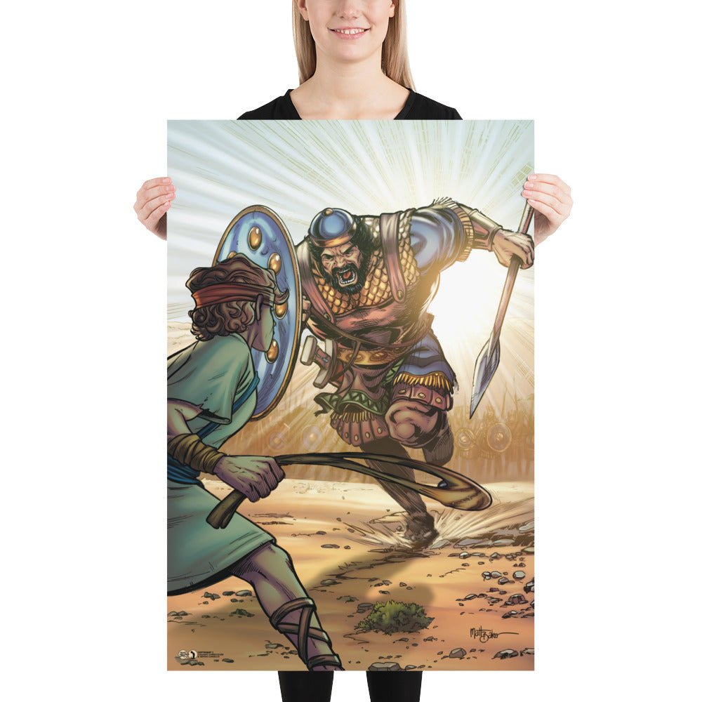 David & Goliath – Calvary Posters