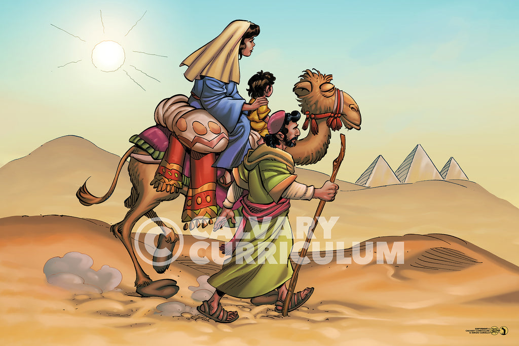 Escape to Egypt – Calvary Posters
