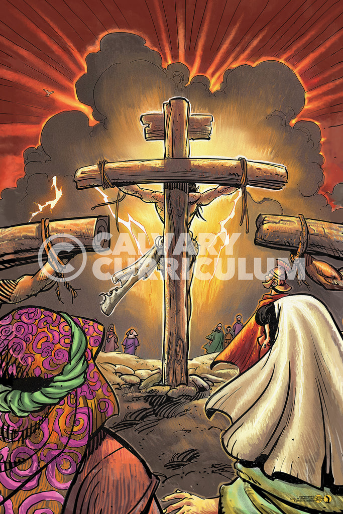 Jesus is Crucified – Calvary Posters