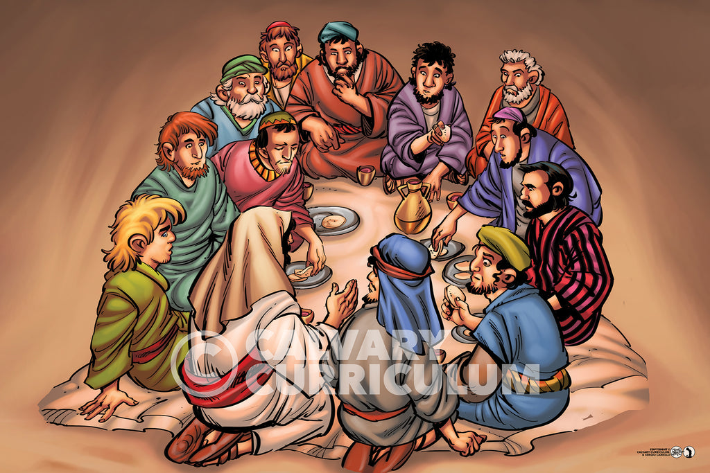 The Last Supper in the Upper Room – Calvary Posters