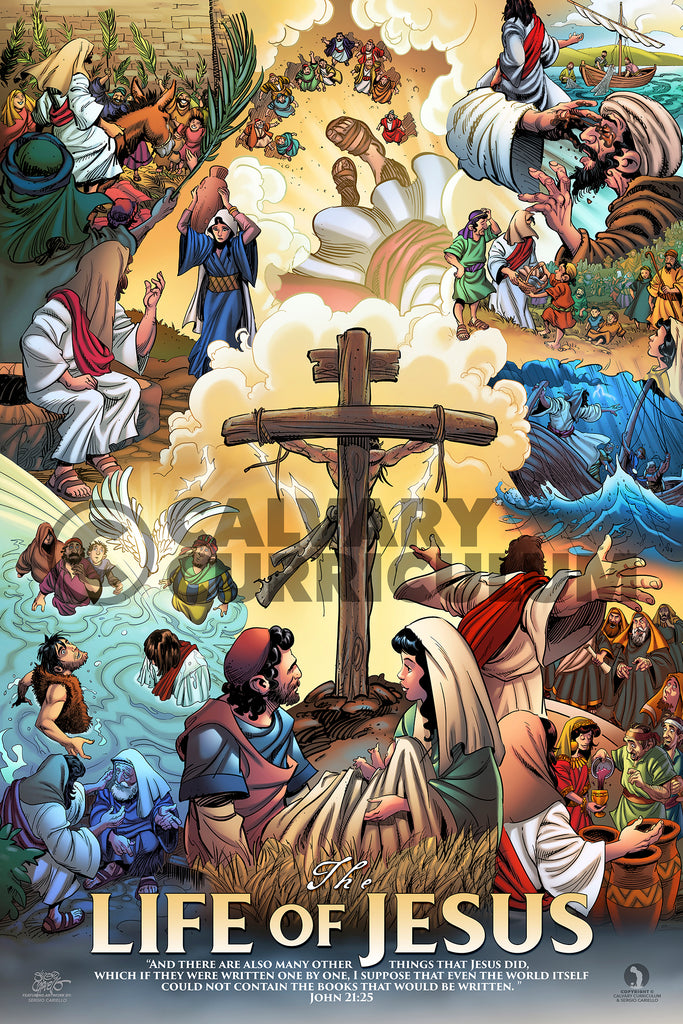 The Life of Jesus – Calvary Posters