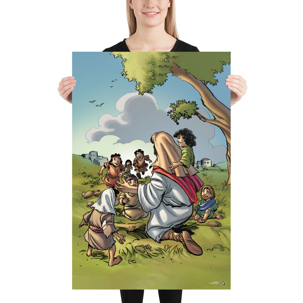 Jesus and the Children – Calvary Posters